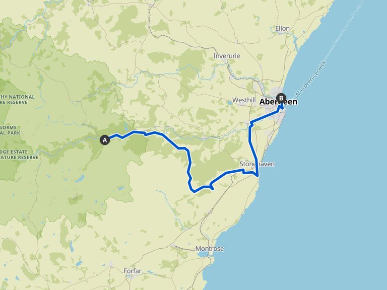 NE250 (Road) D4 | road ride | Komoot